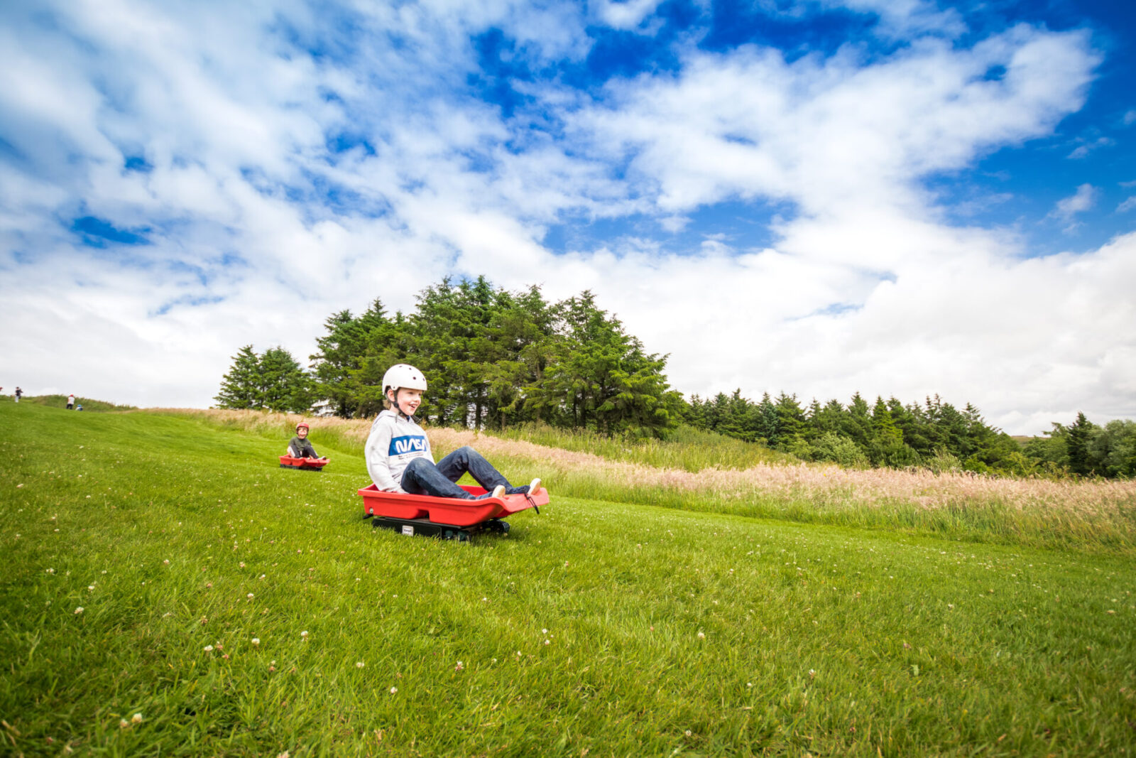 Grass sledging & dirt scooters - West Yorkshires ultimate outdoor ...