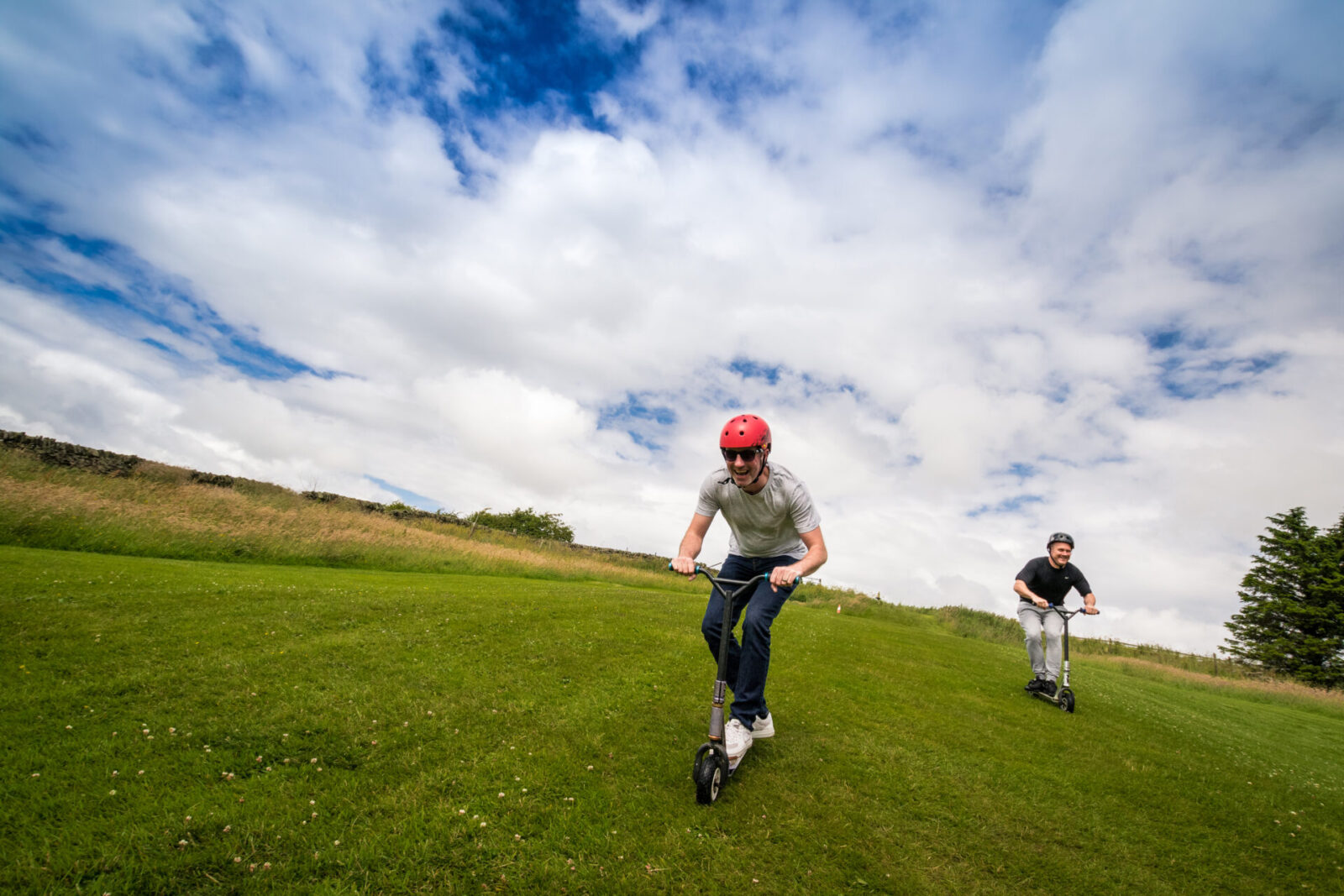 Grass sledging & dirt scooters - West Yorkshires ultimate outdoor ...